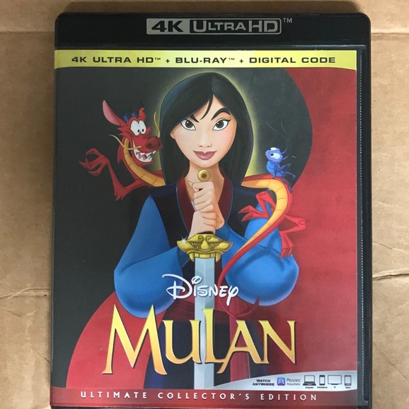 Media | Disney Animated Mulan 4k Ultra Hd Disc Only | Poshmark